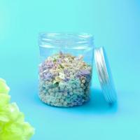 China 700ml Wide Opening Plastic Food Jars For Dry Food Peanuts Powder for sale