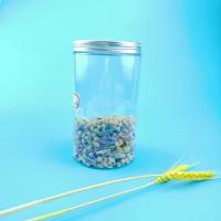 China 1200ml Transparent Sealed Plastic Food Jars For Spice for sale