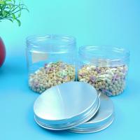China Wide Mouth 100mm Diamater Plastic Screw Cap Jars For Candy for sale