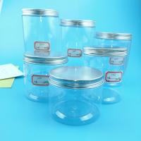 China Wide Mouth 100mm Diamater Plastic Screw Cap Jars For Candy for sale