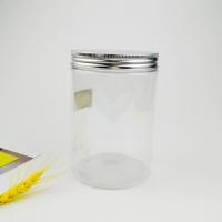China ISO9001 Sliver Aluminum 31mm Plastic Screw Cap Jars for sale