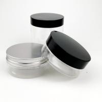 China OEM 23mm 89 Thread Clear PET Cosmetic Jar For Lotion for sale