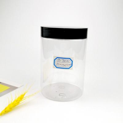 China PET 700ml Wide Mouth Cosmetic Jars For Skin Care Products for sale