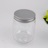 China Aluminum Screw Cap 500ml PET Disposable Juice Bottles Transparent for sale