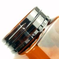 China 400ml Food Grade Amber Honey Jars With Screw Cap for sale