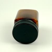 China 400ml Food Grade Amber Honey Jars With Screw Cap for sale