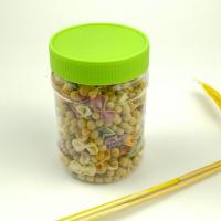 China Wide Mouth 450ml Plastic Food Storage Jars For Tea Coffee for sale