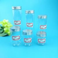 China 5.5cm Diameter 130ml 690ml Plastic Screw Cap Jars for sale