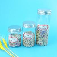 China 5.5cm Diameter 130ml 690ml Plastic Screw Cap Jars for sale