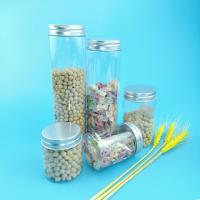 China 5.5cm Diameter 130ml 690ml Plastic Screw Cap Jars for sale