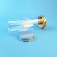 China Round Square 500ml 17oz Transparent Plastic Food Jars for sale
