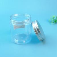 China 190ml 6.5oz Airtight Plastic Food Cans With Aluminum Screw Cap for sale