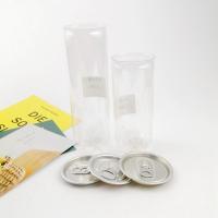 China Slim Shape 330ml Plastic Beverage Cans For Milk Water for sale