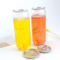 China Food Grade Wear Resistant Plastic Beverage Jar 355ml For Soft Drinks for sale