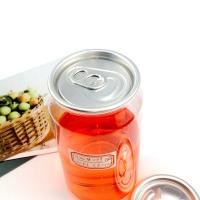 China Food Grade Wear Resistant Plastic Beverage Jar 355ml For Soft Drinks for sale
