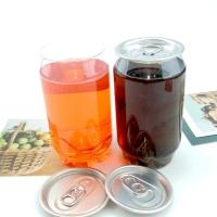 China Screen Printing Logo Anti Leakage 500ml Plastic Juice Bottles For Party for sale