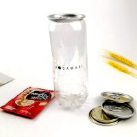 China Labeling 650ml PET Plastic Cold Brew Coffee Jar With RPT EOE Lid for sale