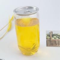 China Easy Open Ends Lid 250ml Plastic Bottle Can For Juice Drinks for sale