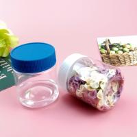 China PP Screw Cap Wide Mouth 150ml Round Plastic Containers For Candy for sale