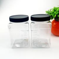 China Shatterproof Kitchen Countertop 500ml Plastic Food Jars for sale