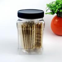 China 275mm Height Cookies 4500ml Plastic Grip Jar With Screw Cap for sale
