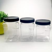 China 275mm Height Cookies 4500ml Plastic Grip Jar With Screw Cap for sale