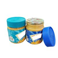 China Round 150ml 360ml 450ml Peanut Butter Jar With Lid for sale