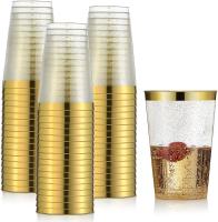China Clear Plastic Ps Airtight Beer Juice Disposable Bubble Tea Cups for sale