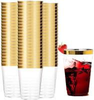 China Clear Plastic Ps Airtight Beer Juice Disposable Bubble Tea Cups for sale