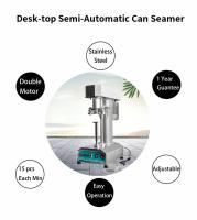 China 20pcs/min Bottle Sealing Machine Bubble Manual Metal Can Hand Seamer for sale