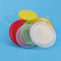 China 52mm Diameter 202# PE Plastic Lids Regular Mouth Tin Can Cover for sale
