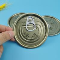 China 49mm Diameter Eoe Easy Open Tinplate Lid For Food Can for sale