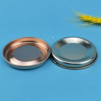 China Custom Size Tinplate Lid Stretch Metal Bottle Cap for sale
