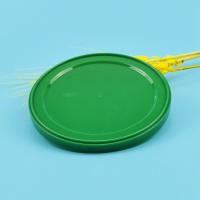 China Full Set Jar Metal Tin Paper Can PE Plastic Lids 49mm Round Shape for sale