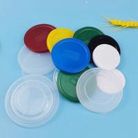 China Custom Transparent Plastic Beer Can Lid 49mm Diameter Soda Can Cover for sale