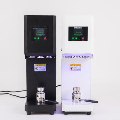 China 20pcs/Min Food Canning Machine Boba Plastic Bottle Sealer for sale