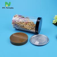 China 350ml 11oz PET Plastic Jar Child Resistant With Lid for sale