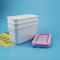 China 400g 500g Plastic Washing Powder Storage Container Liquid Canister Jar for sale