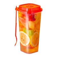 China Square 24Oz 500ml Boba Bubble Plastic PP Cups Single Wall for sale