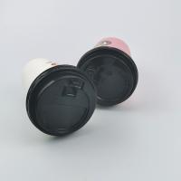 China Custom Disposable Bubble Tea Cups 360ml Round Paper Coffee Cup for sale