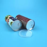 China CMYK Composite Paper Tube Packaging For Nuts Candy for sale