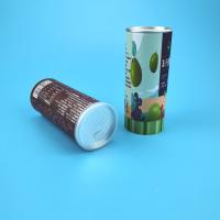 China CMYK Composite Paper Tube Packaging For Nuts Candy for sale