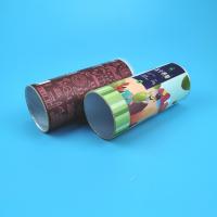 China CMYK Composite Paper Tube Packaging For Nuts Candy for sale