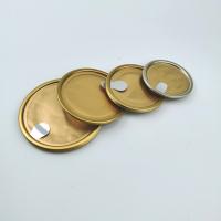 China Aluminum POE EOE Foil Peel Off Lid Clear Pull Tab Easy Tear Cover for sale