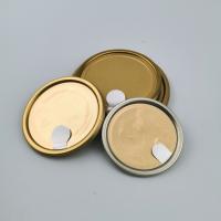 China High Temperature 23mm Aluminum Peel Off Lids Easy Open Covers for sale