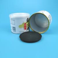 China Non Spill Paper Cans Packaging Tube Cardboard Container for sale