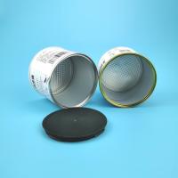 China Non Spill Paper Cans Packaging Tube Cardboard Container for sale