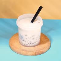 China OEM 200ml Plastic Food Jars Ice Cream Cup With Cap for sale