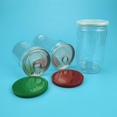 China Non Spill 1460ml Plastic Food Jars Mag Snack Container for sale