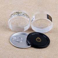 China Customize 3.5g 100ml Plastic Food Cans Weed Storage Jar With Easy Open End for sale